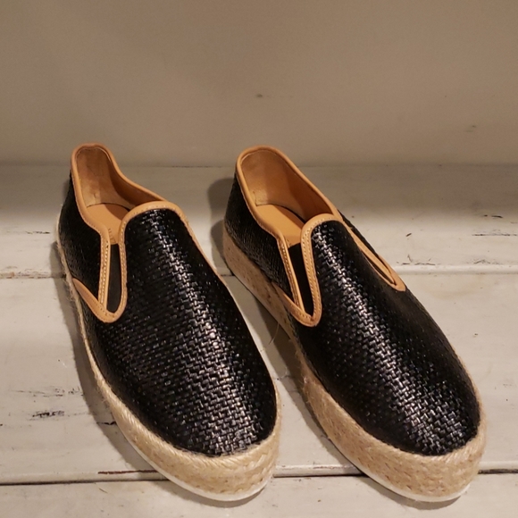 Matt Bernson | Shoes | Matt Bernson Black Espadrill Platform Sneaker ...